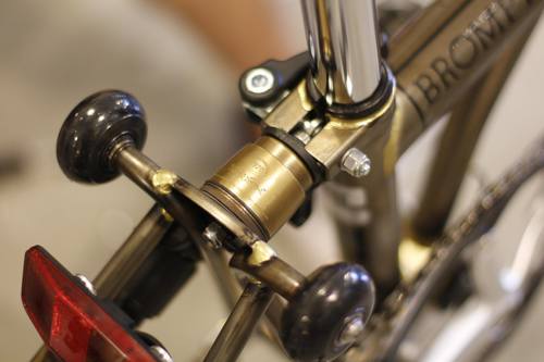 Premium Brass Rear Shock for Brompton (Multi-S)