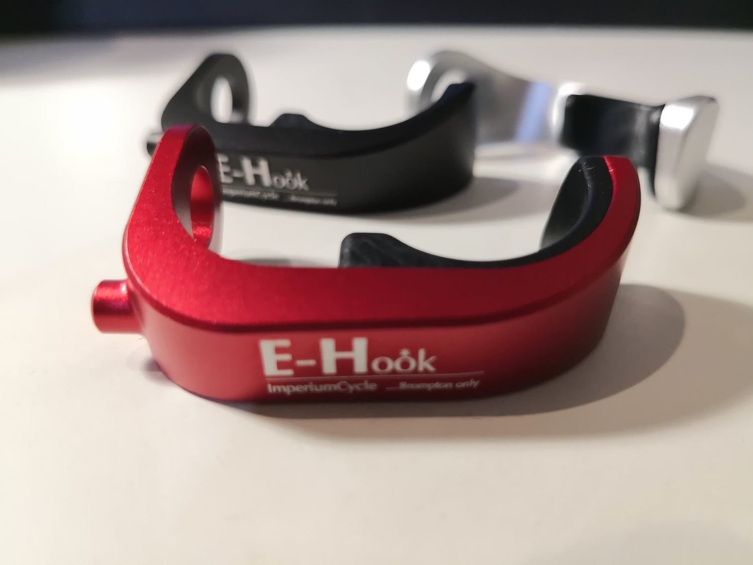 E type No Mudguard Carbon or Aluminum front axle hook for Brompton (Multi-S)