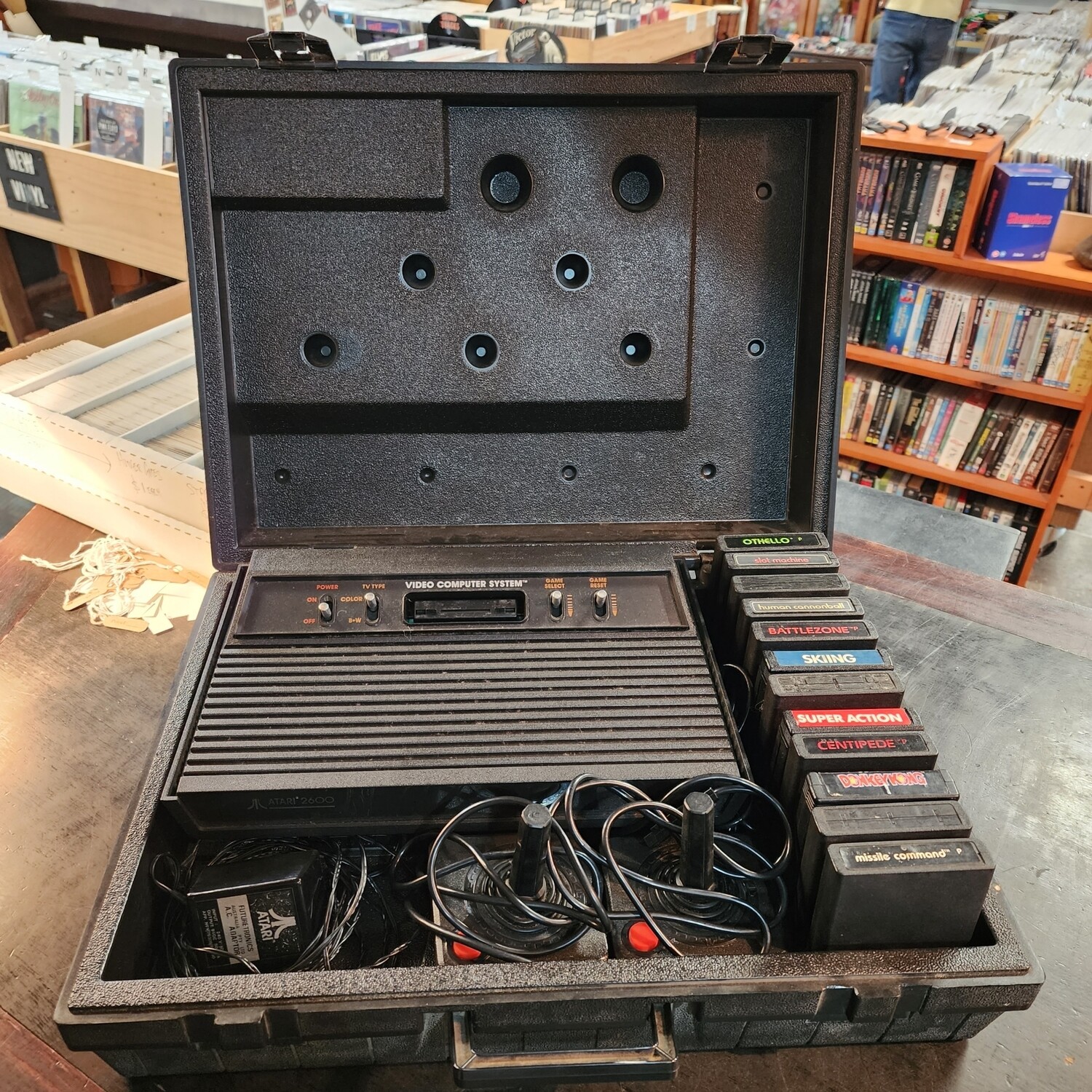 ATARI 2600 IN ORIGINAL CASE - Store - The Funky Pickers Shed Vinyl ...