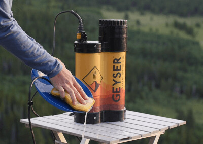 Geyser Heated Portable Shower