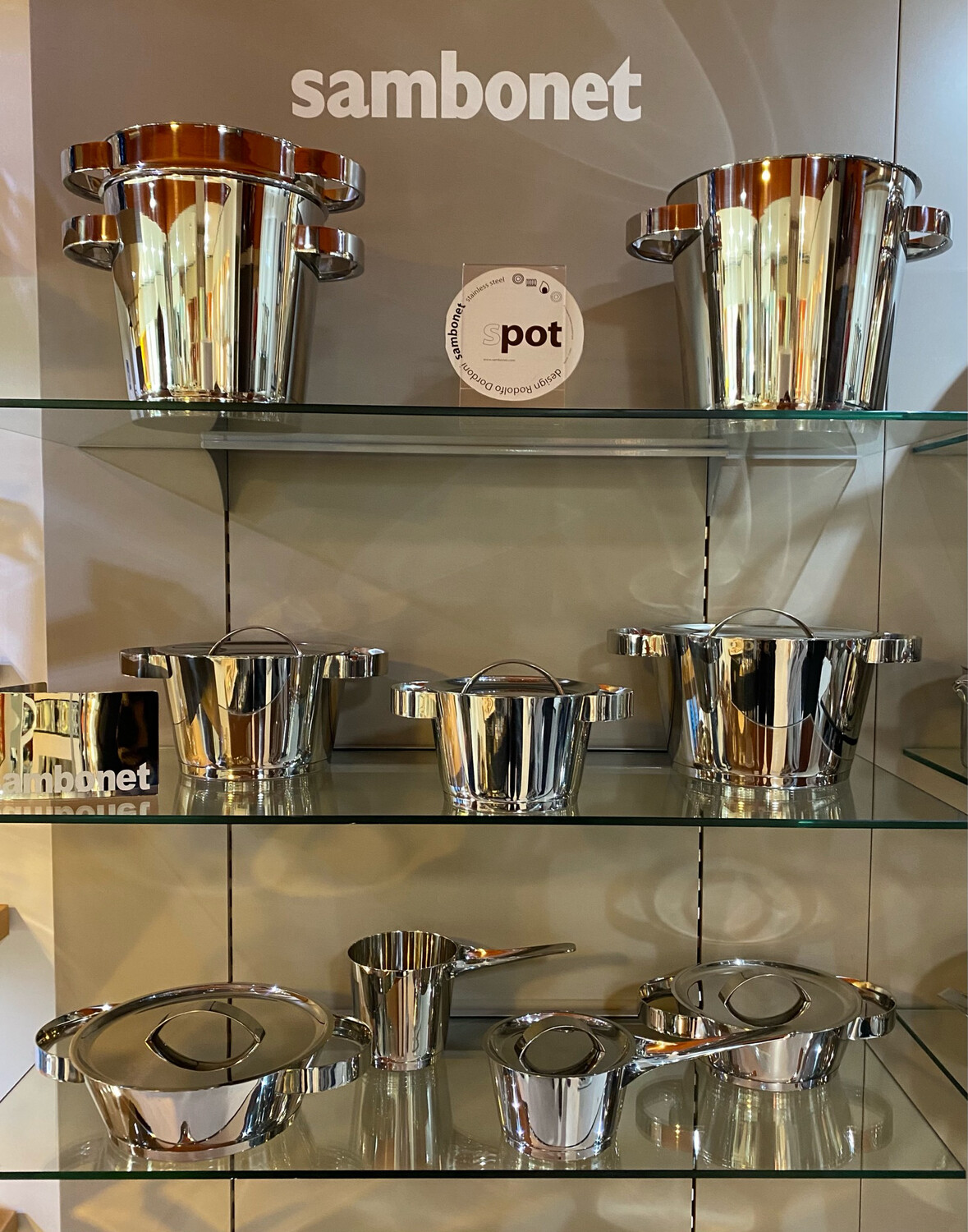 Batteria di pentole S-pot 18 pezzi - Sambonet