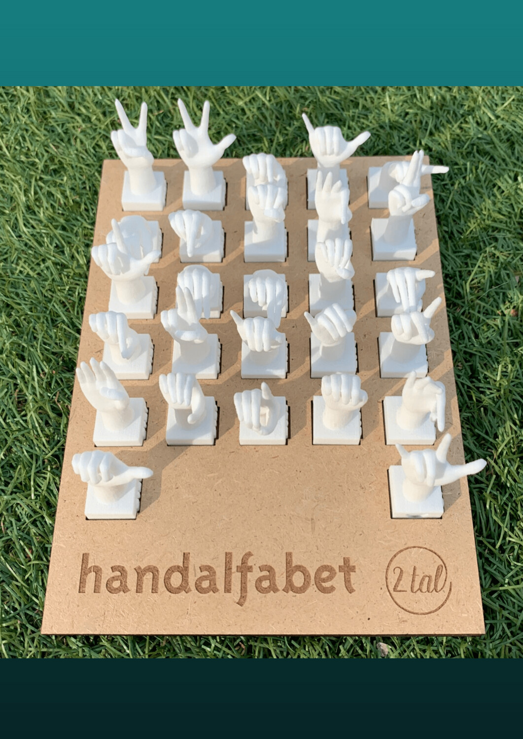 2tal.nl - Handalfabet 3D compleet