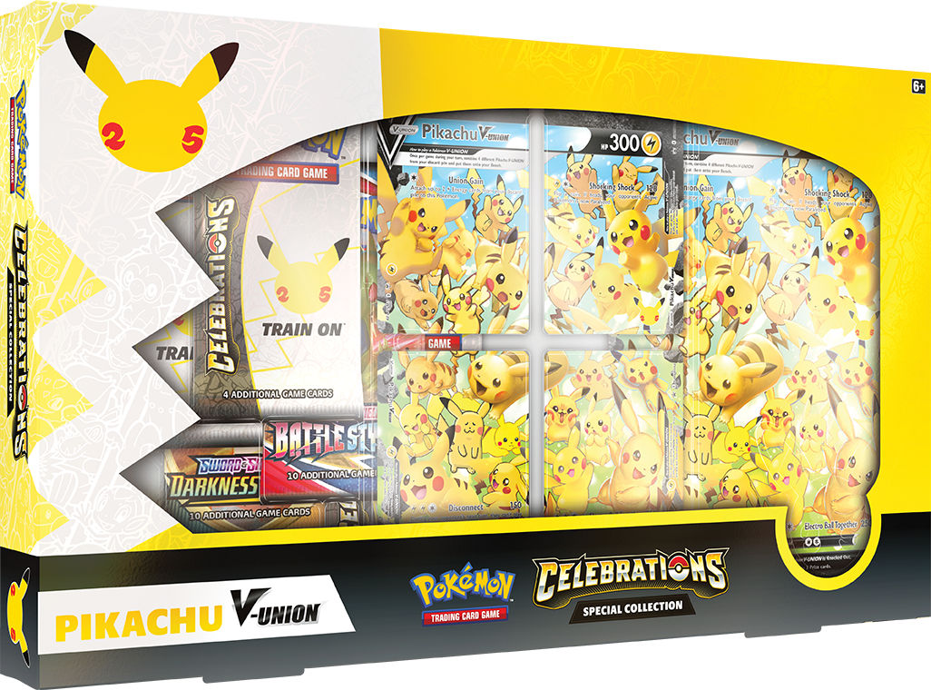 Colección Special Collection Pikachu V Union Celebrations Inglés ...