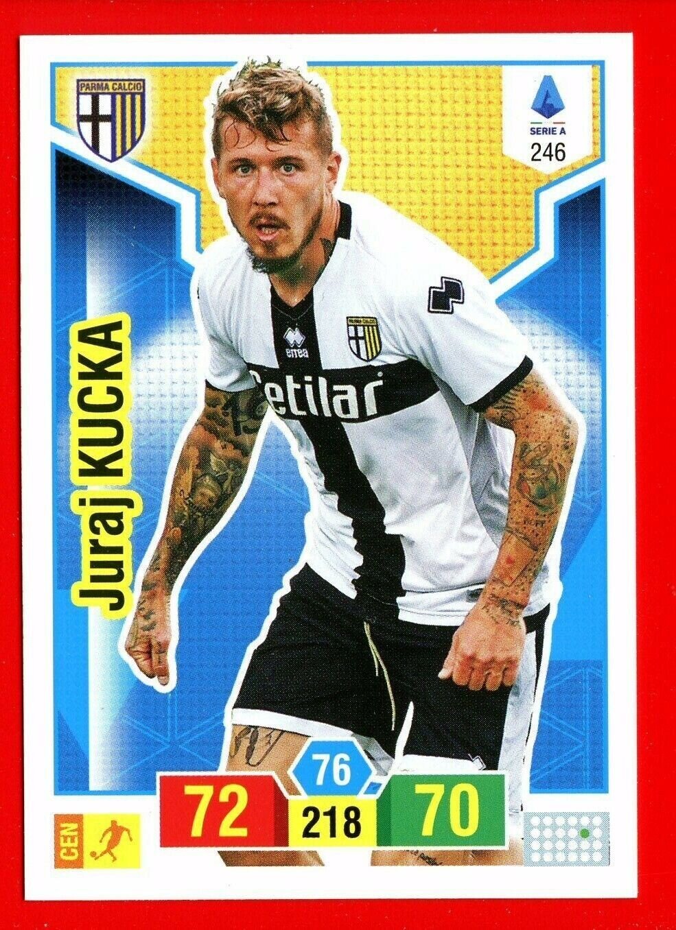 Trading card Adrenalyne 2019-20 - N°246 Juraj Kucka Parma
