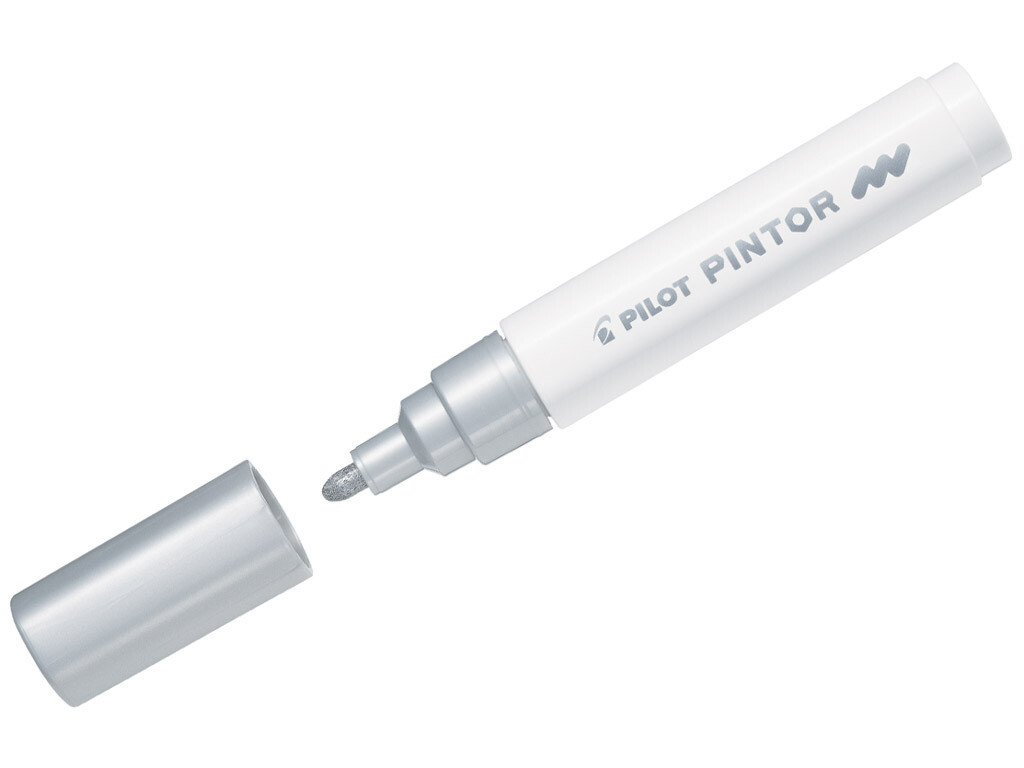 Pilot Pintor Punta Mediana Plateado 1.4mm – Merkki Guatemala ...