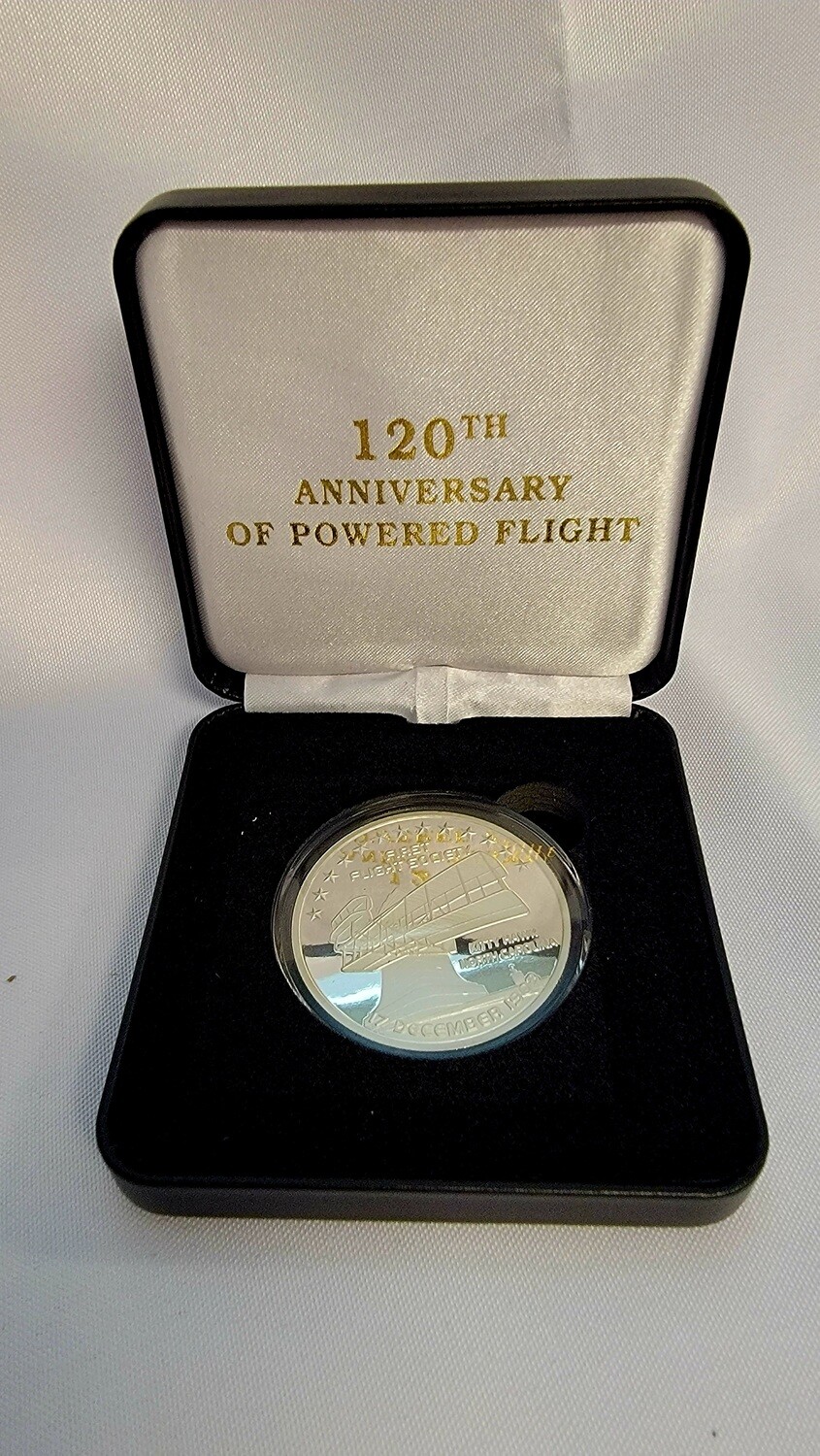 120th Anniversary of Powered Flight Coin-.999 Fine Silver - Store ...