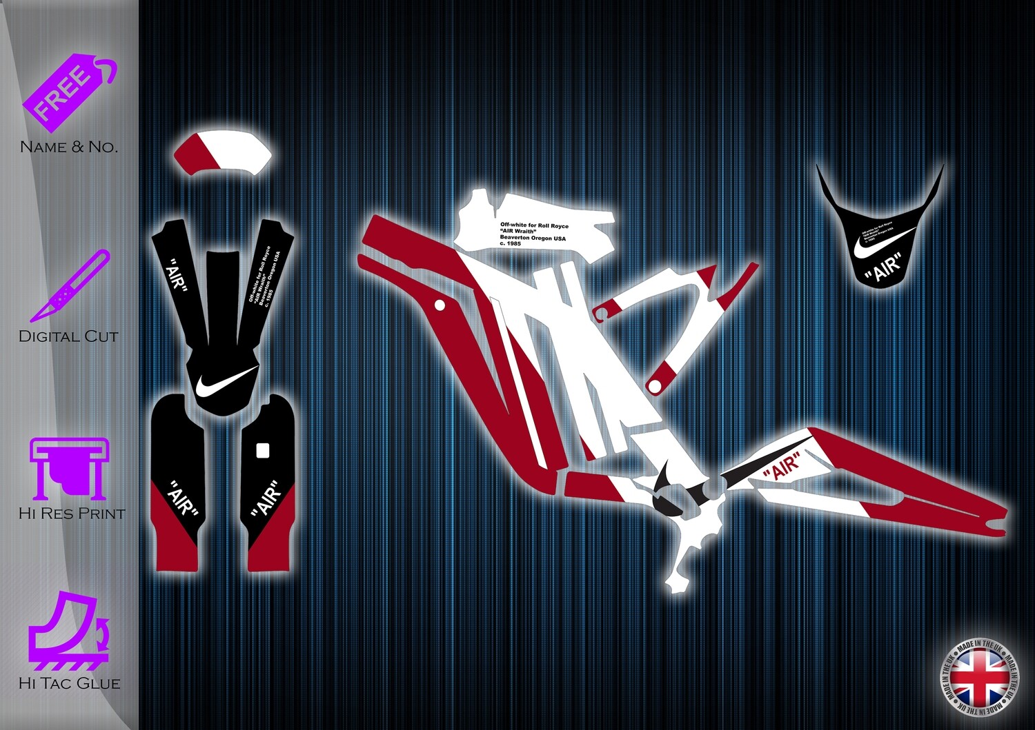 Sur-Ron Light Bee Graphics kit Surron Decals sur ron