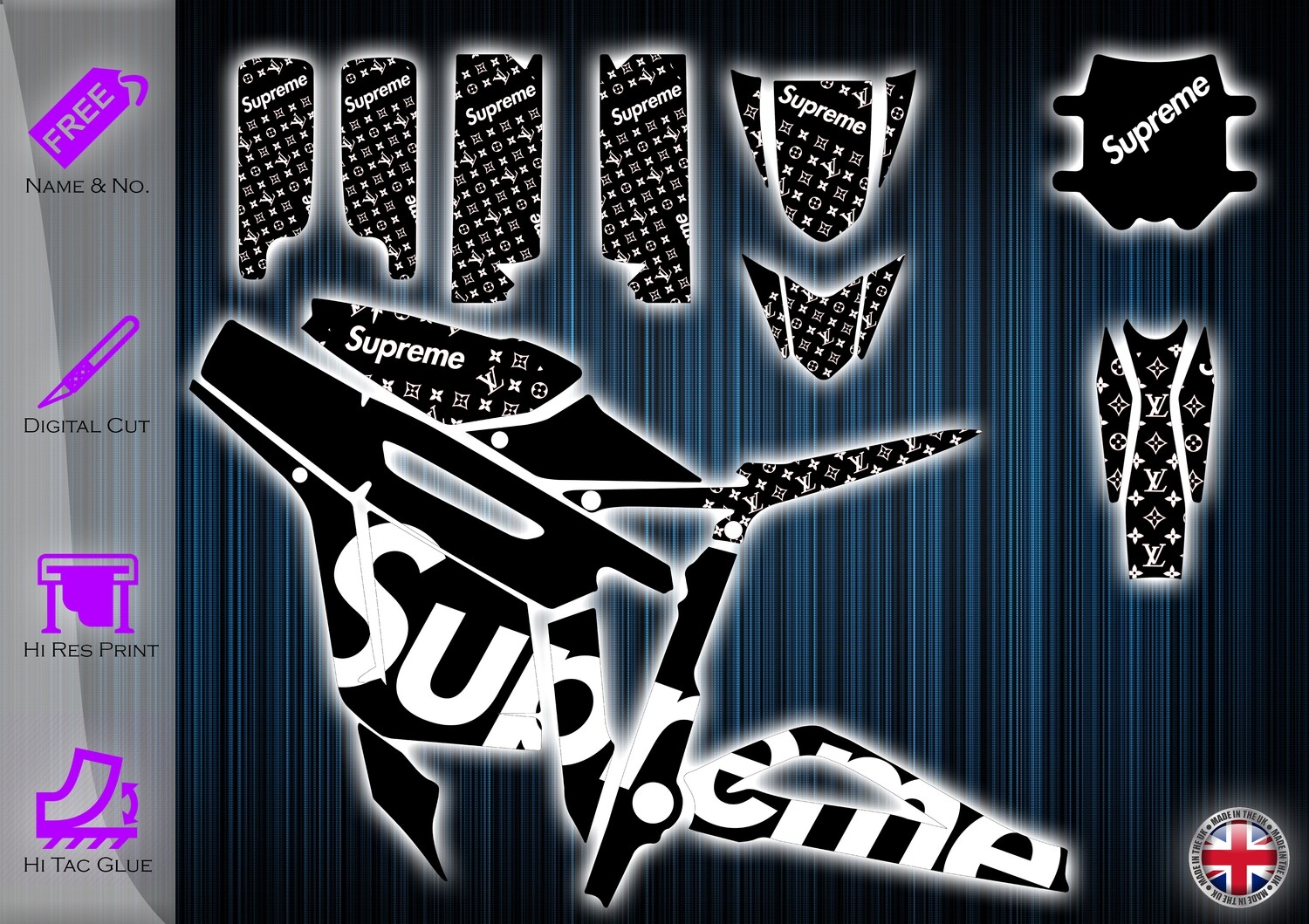 Talaria Sting Graphics kit Talaria sting sticker kit | SURRON Store ...