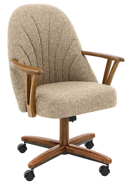 CM127CH/946CH - Chromcraft Caster Chair Catalog | Dallas Furniture Center