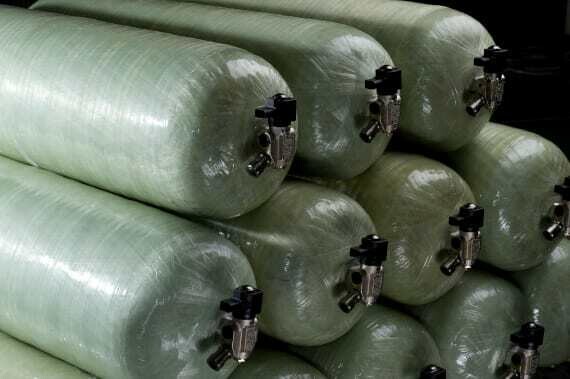 CNG Tanks Type 4 Hexagon