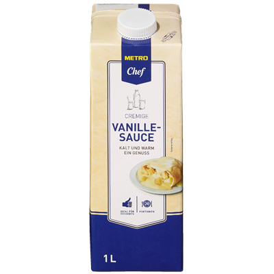 METRO Chef Dessertsoße Vanille 1 L