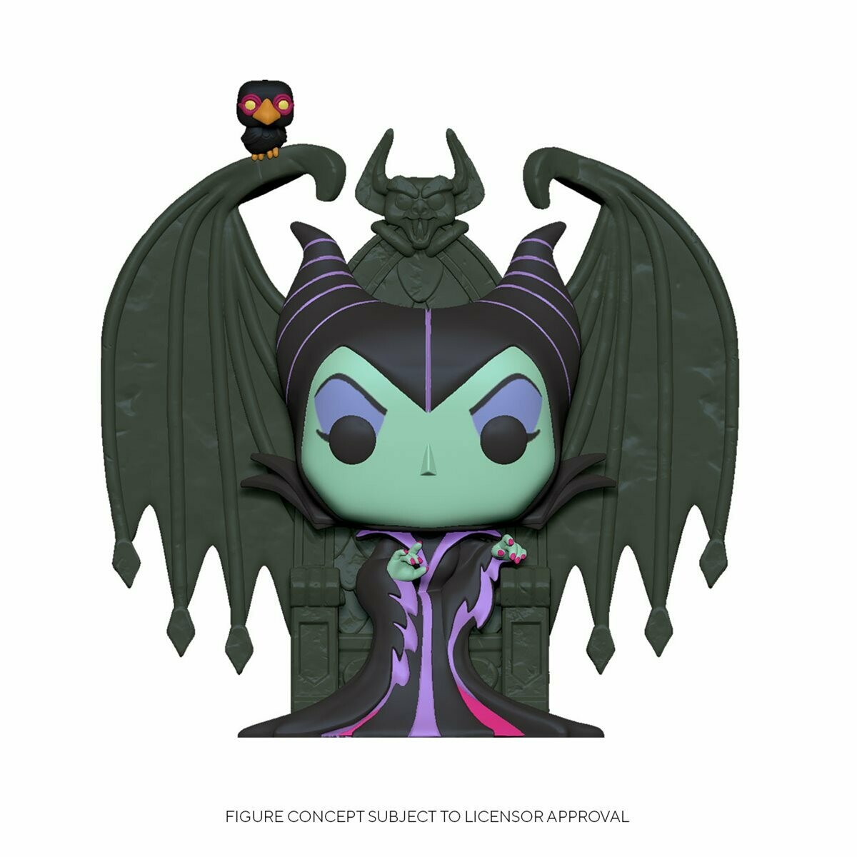Funko Sleeping Beauty Maleficent on Throne Deluxe Pop! Vinyl Figure