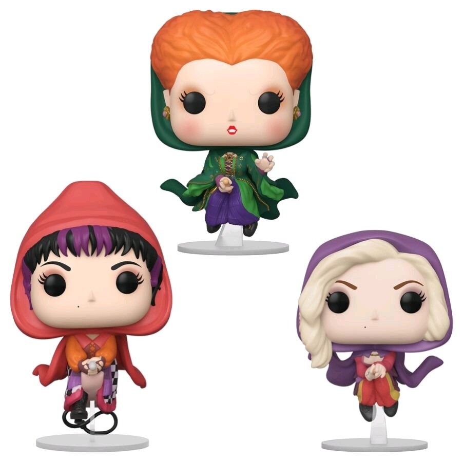 Funko Hocus Pocus - Sanderson Sisters Flying Exclusive Pop! Vinyl 3 ...