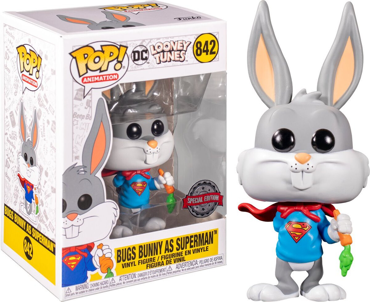 Funko Looney Tunes - Super Bugs Bunny 80th Anniversary Pop! Vinyl Figure