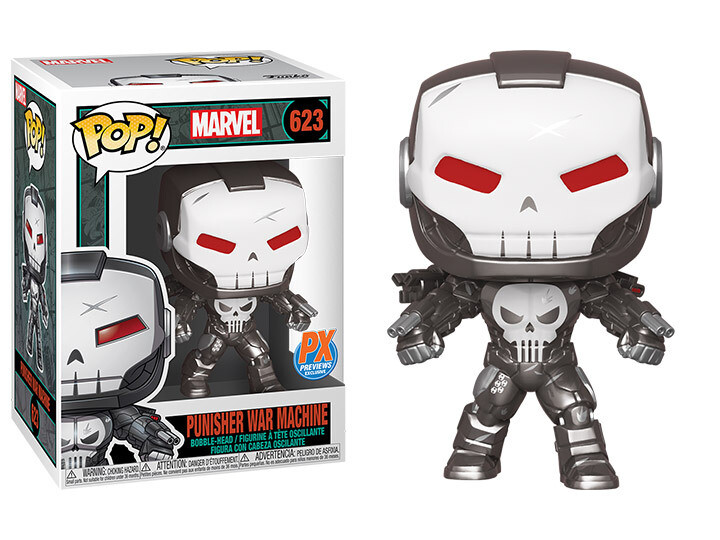 Funko Marvel Punisher War Machine Pop! Vinyl Figure - Previews Exclusive