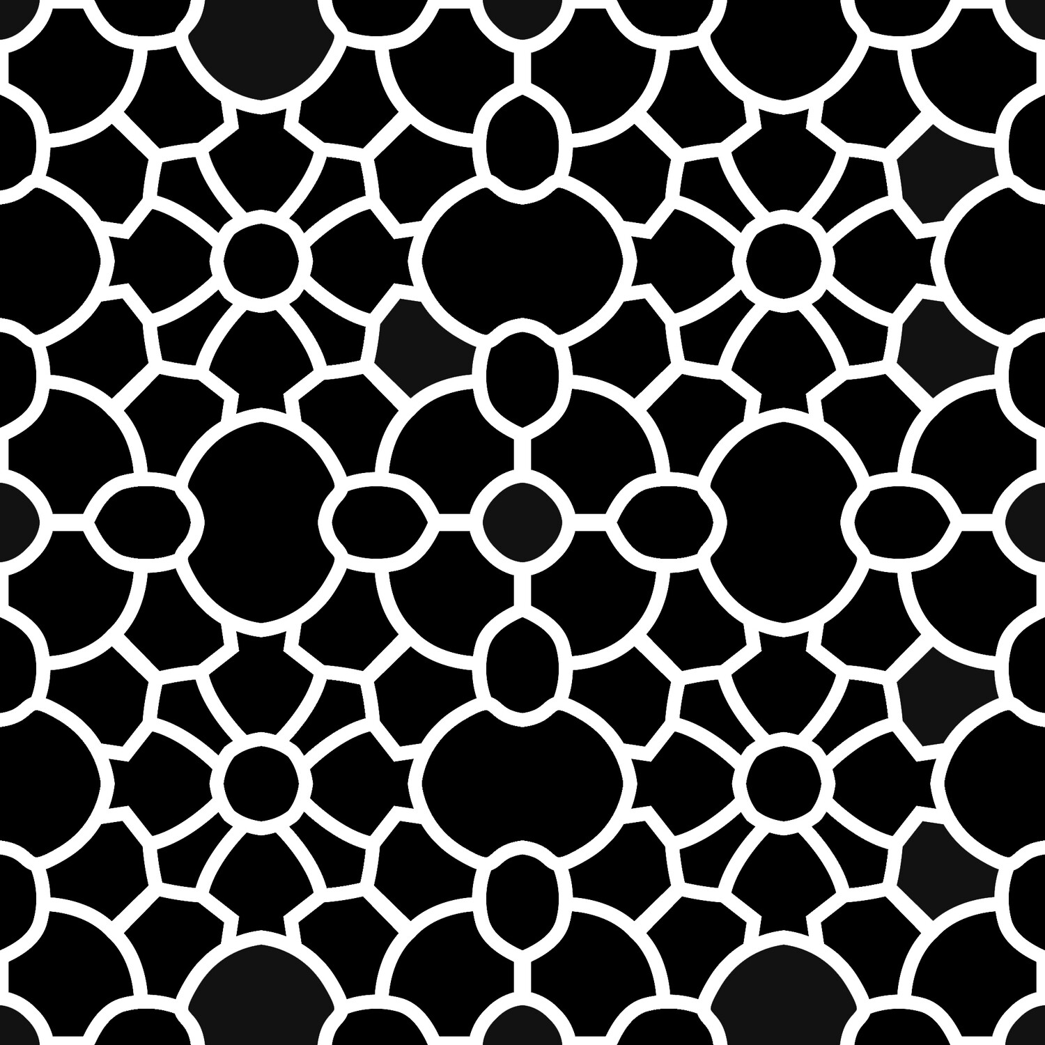 Modern Pattern 1 stencil 6x6
