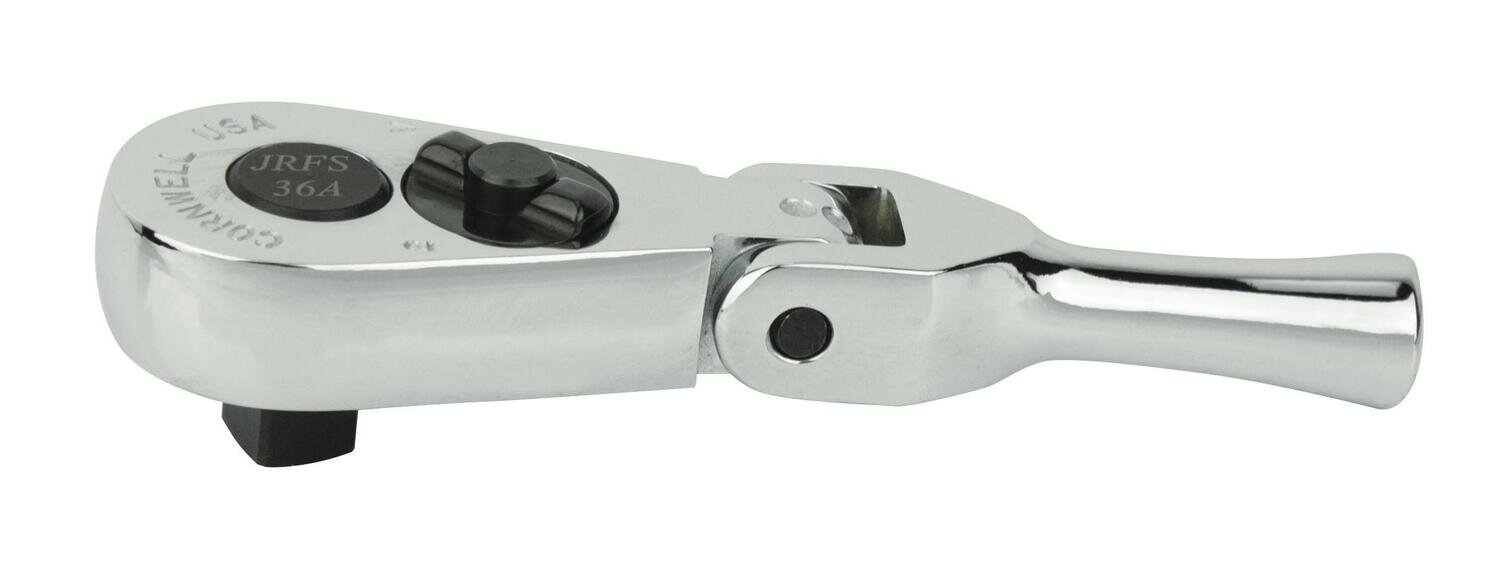 JRFS36A - 3/8" Drive Stubby Flex Head Ratchet