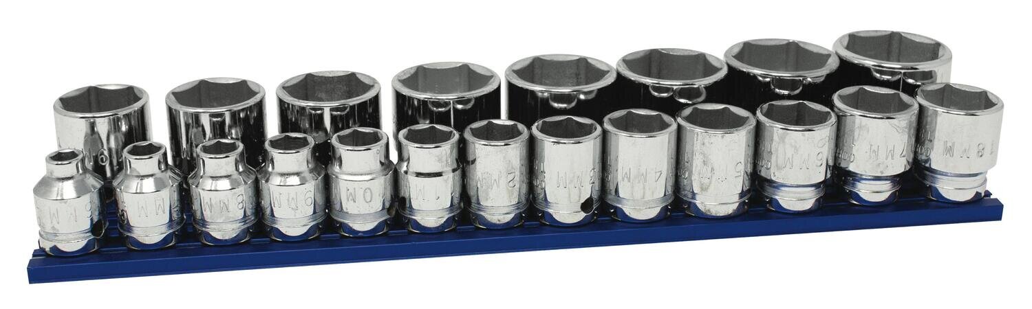STM2221P - 21 Piece 3/8” Drive Metric Socket Set, 6 Point