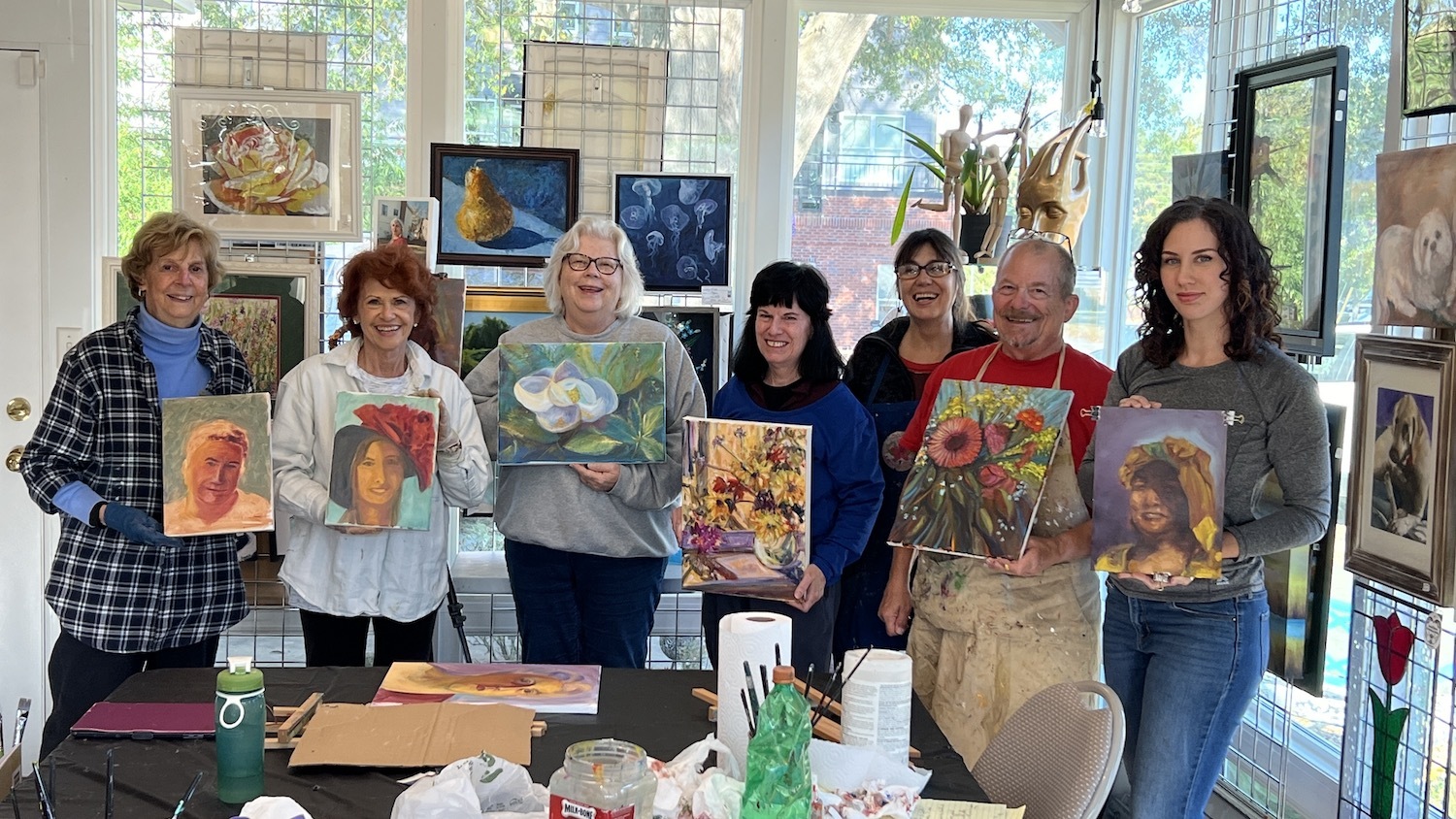 Classes, workshops, fine art for sale, local art coop - Art Workshops ...