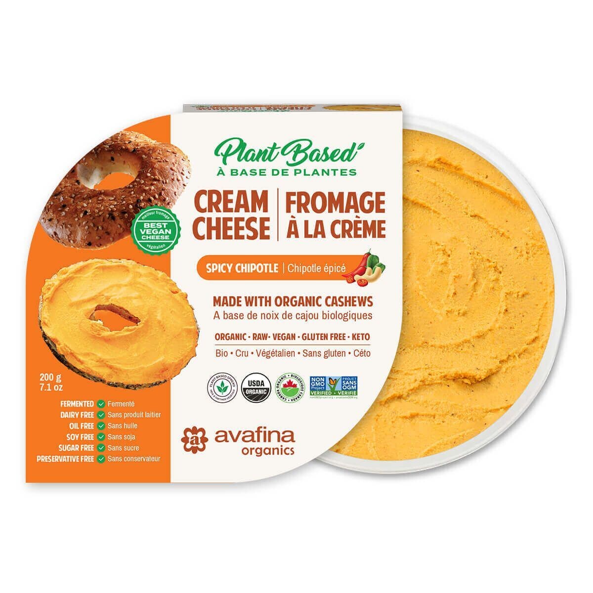 Queen Cheese, Spicy Chipotle Cream Cheese (Case of 6)