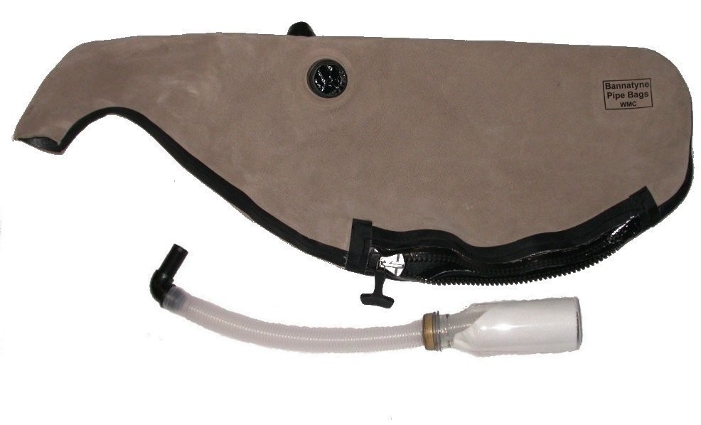 PB5 Bannatyne WMc Hide Zip - Bagpipe Shop - MG Reeds