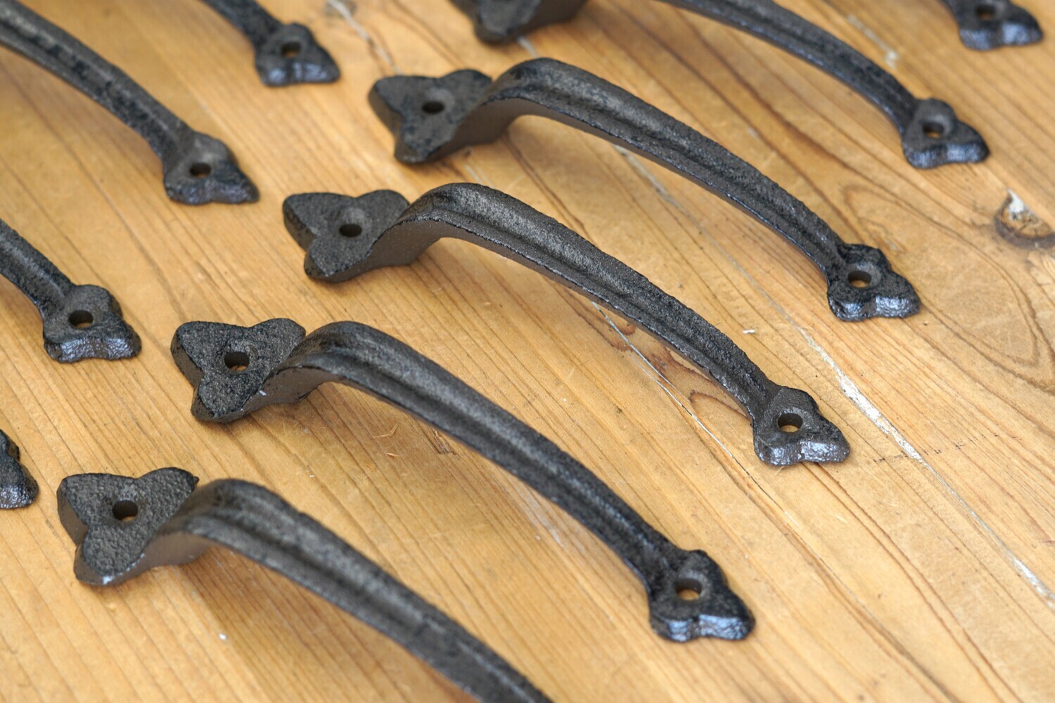 RUSTIC CAST IRON HANDLE 6″ LONG – Midwest Craft House – Unique Home ...