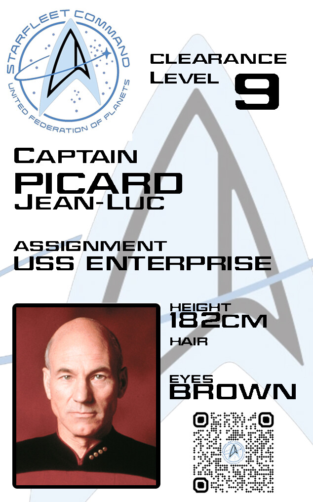 Starfleet ID Card