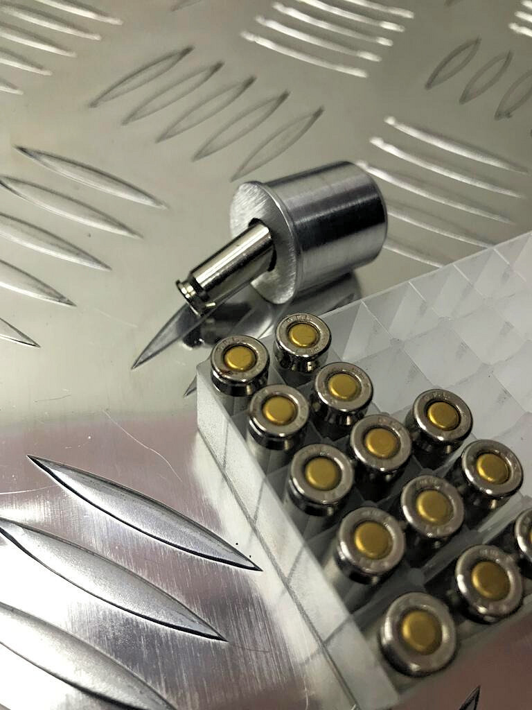 V.T.G. 8mm x 15mm NIK blank firing Adapter For Centre Fire Blank Shells