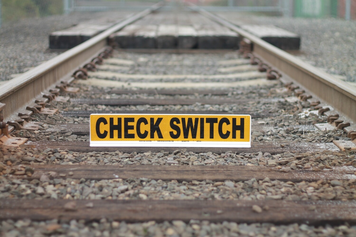 Check Switch: Railroad Track Identification Marker – The Way Switch ...