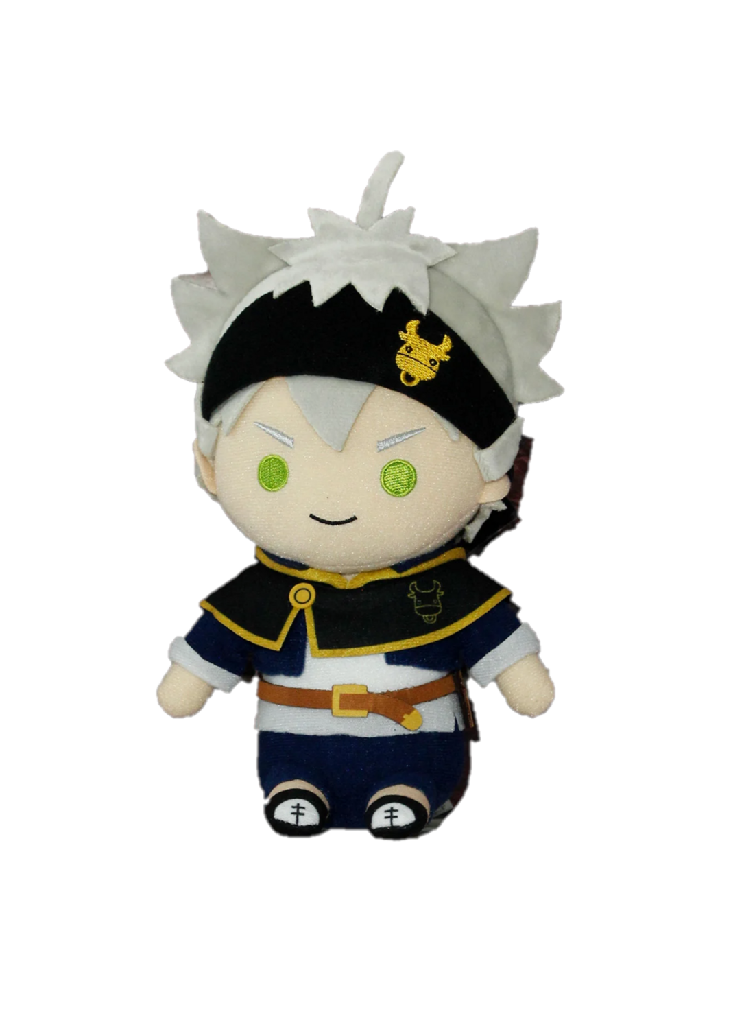 Black Clover | Asta | 6"H Sitting Plush - The Starlite Dungeon | Anime ...