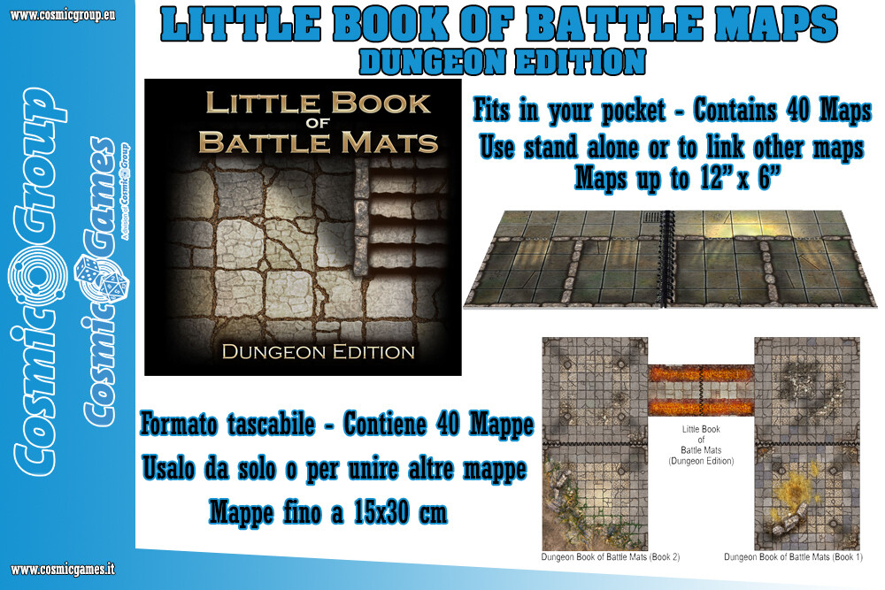 Shop – THE LITTLE BOOK OF BATTLEMAPS DUNGEON EDITION – RPG