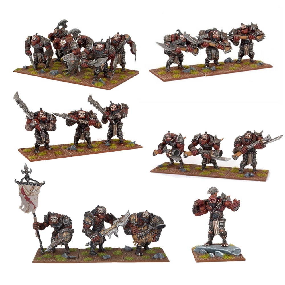 Shop – Ogre Starter Force – Oger – Kings of War – Mantic Games
