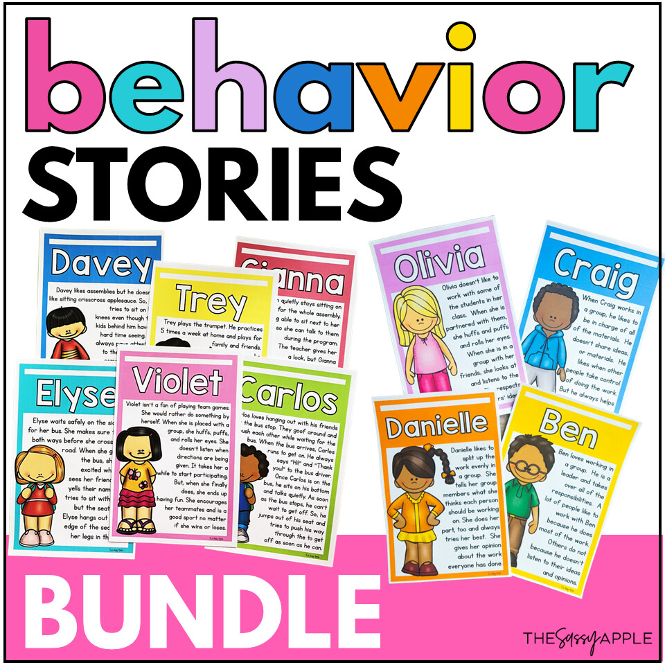 Social Skills Stories | Classroom Expectations Behavior Management ...