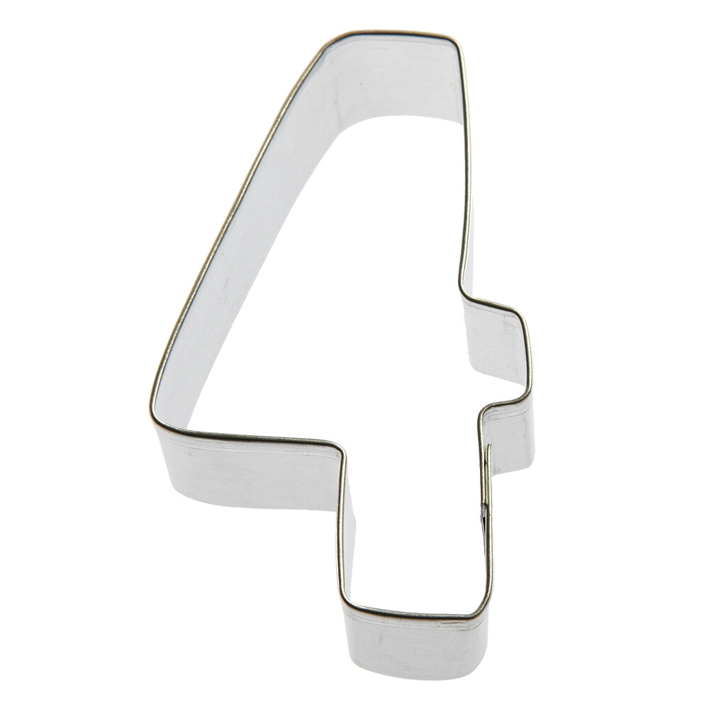 Number 4 Cookie Cutter 3 in | CookieCutter.com USA