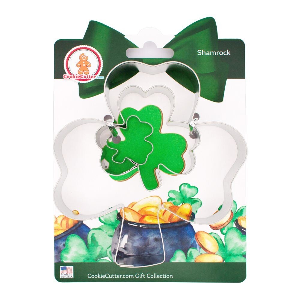 Shamrock Cookie Cutter Gift Set | CookieCutter.com USA