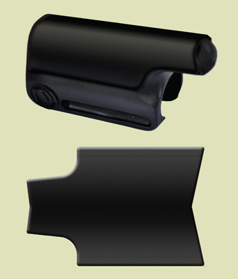 Tactical Style Soft Cheek Pads – CACR 3-1/2” W x 5-1/4” L x 1/8” thick ...