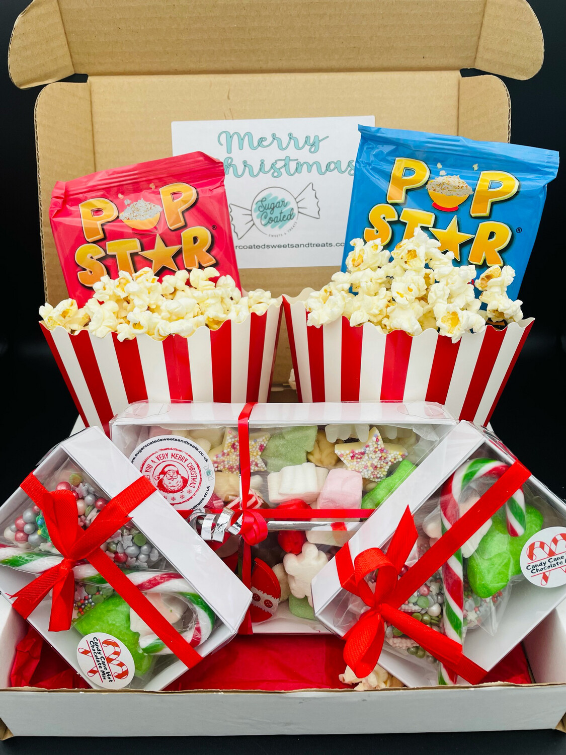 SugarCoated Christmas Movie Night Box