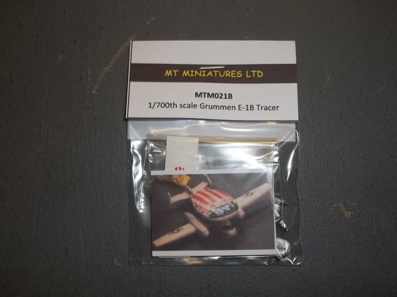 MTM021B - 1/700th Scale E-1B Tracer (Pack of 2) by MT Miniatures