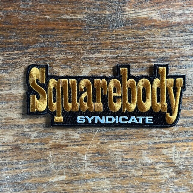 Embroidered Squarebody Syndicate Iron On Patch - SQUAREBODY SYNDICATE ...