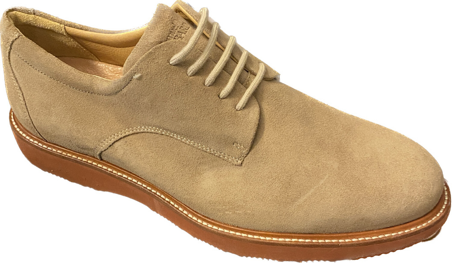SAMUEL HUBBARD VIBRAM SUEDE CASUAL WALKING SHOE (Sample) MEN'S SIZE 10 ...