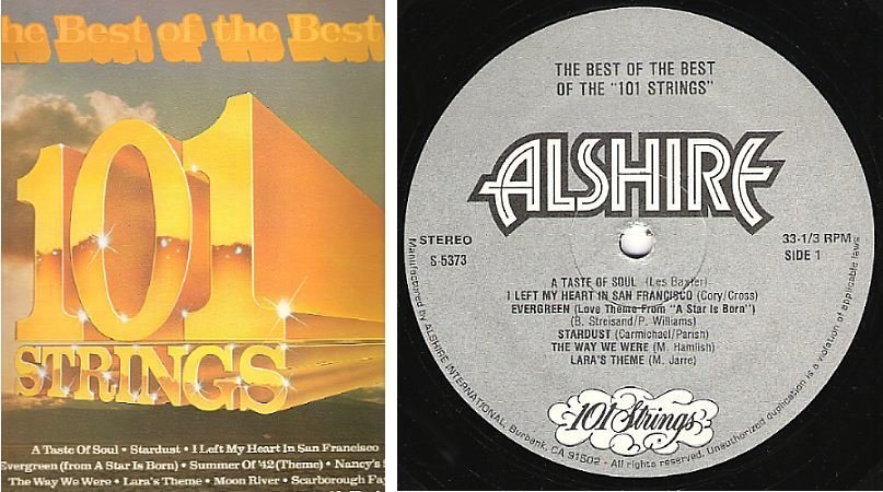 101 Strings / The Best of the Best of 101 Strings (1979) / Alshire S ...