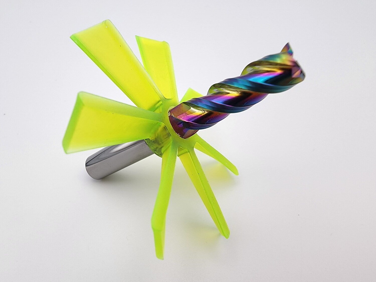 End Mill Chip Clearing Blower Fans - 4 Fans Inch Sizes