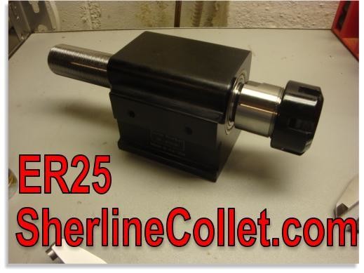 Sherline ER25 Spindle Upgraded Headstock