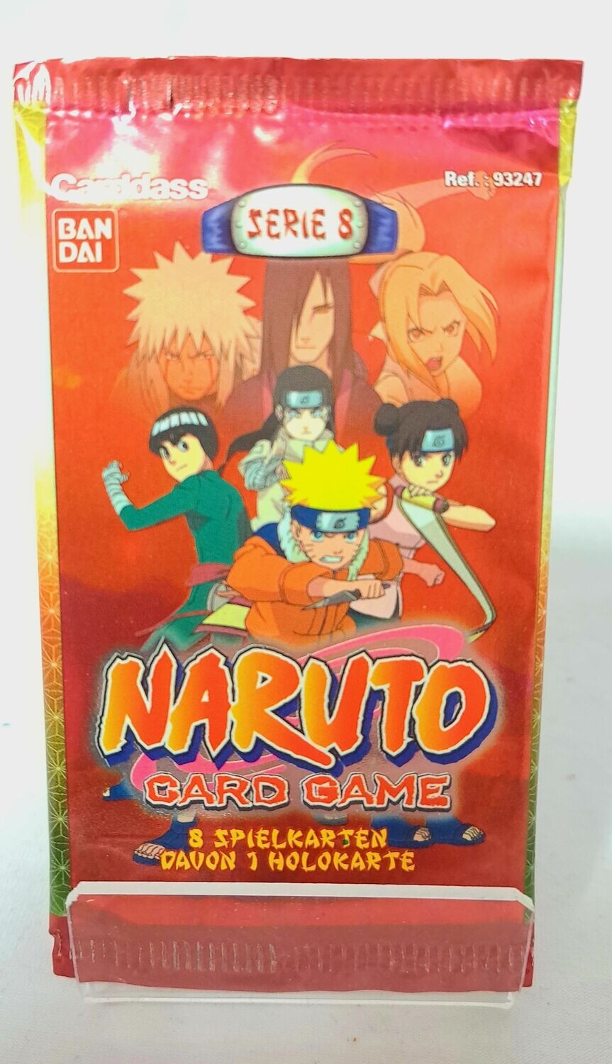Bandai Naruto Card Game Serie 8 Booster Pack Holo NEU OVP SEALED