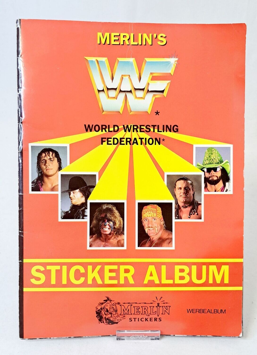 Merlin Sticker Album WWF World Wrestling Federation KOMPLETT 1992 Rarität