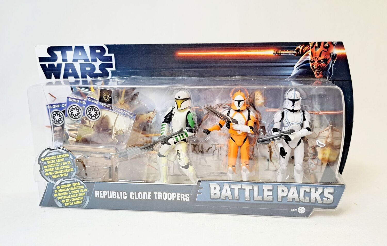 Star Wars Battle Packs Republic Clone Troopers Cutup Bomb Squad Hardcase