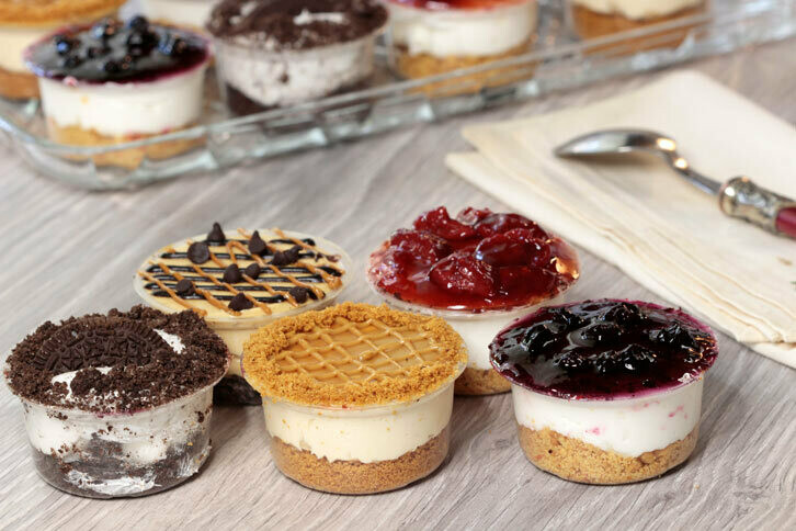Mini Cheesecake Cup Assortment