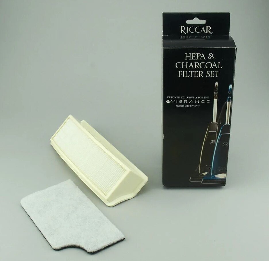 Riccar Vibrance Premium HEPA Media And Charcoal Filter Set