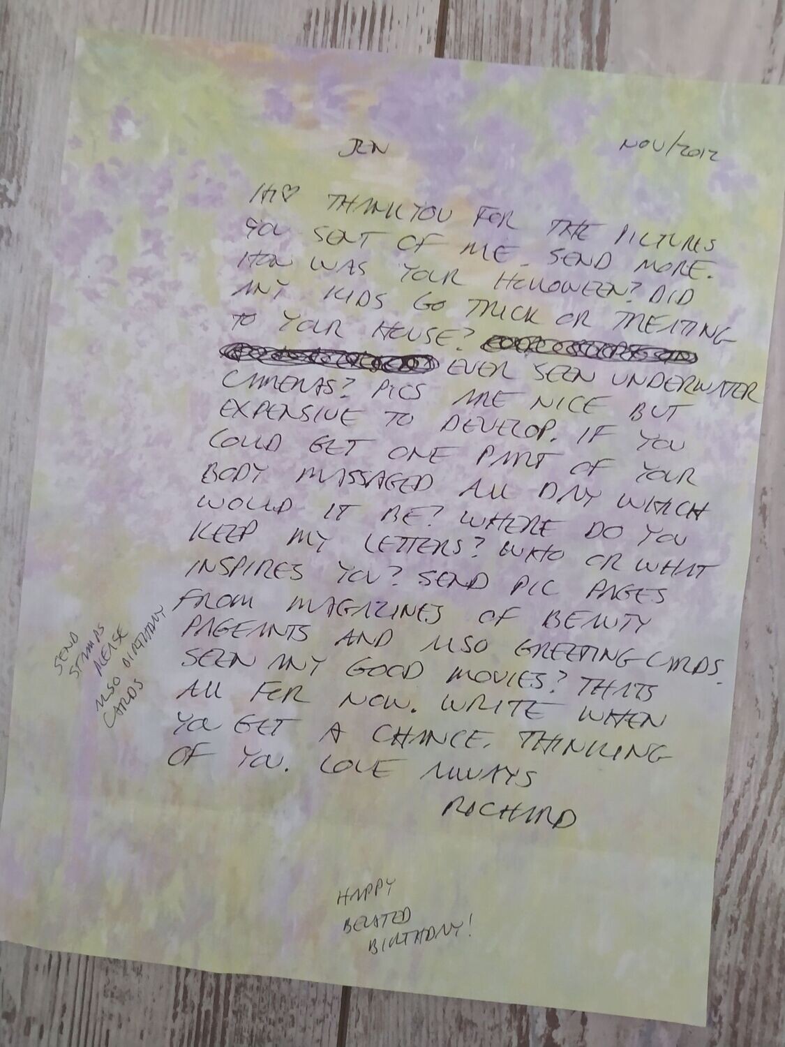 Richard Ramirez letter