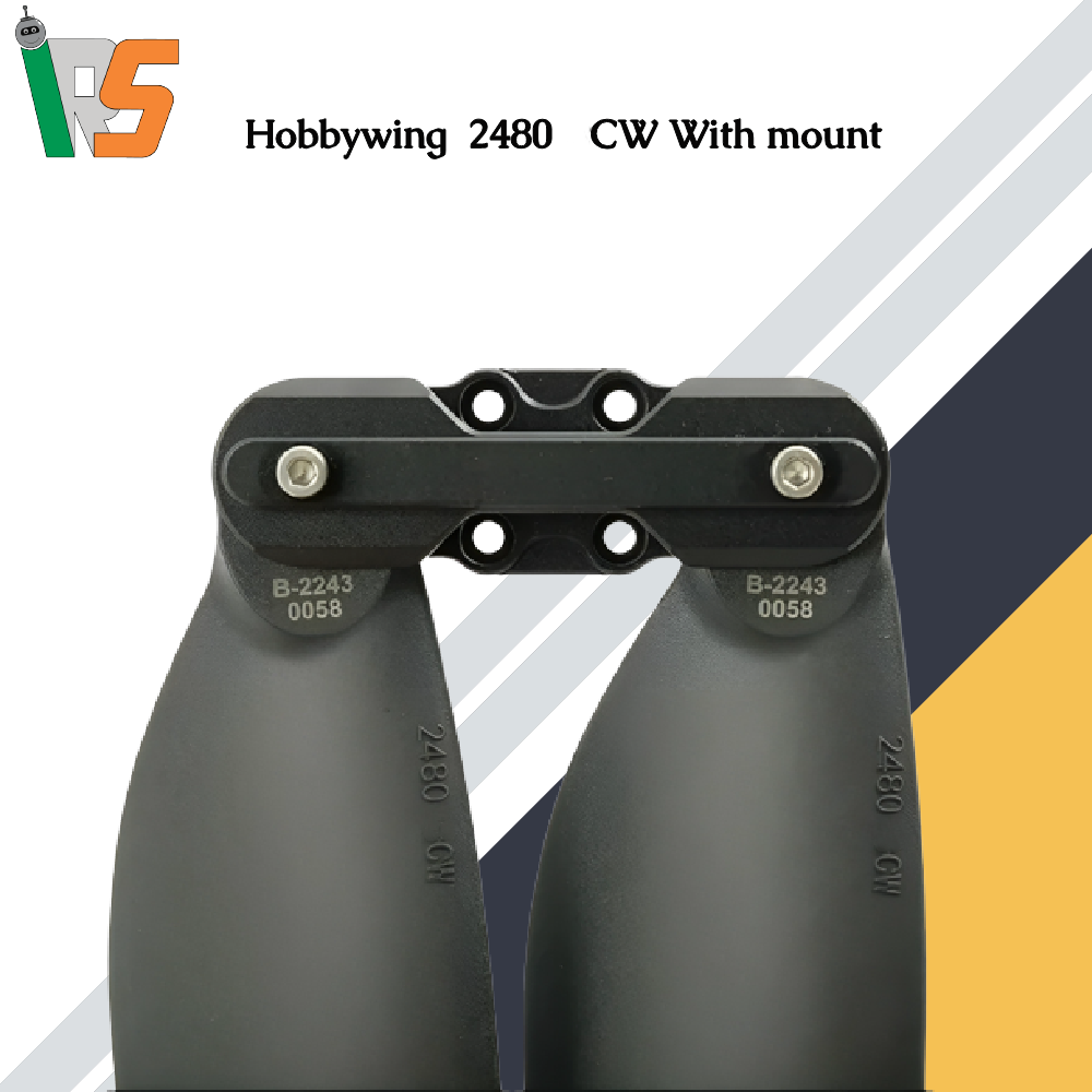 Hobbywing X6 Plus 2480 Propeller With Mount CW – INDIAN ROBO STORE ...